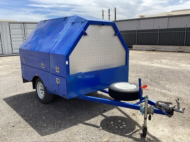 2007 Narara Trailers 7 x 5 Enclosed Single Box Trailer Auction (0001 ...