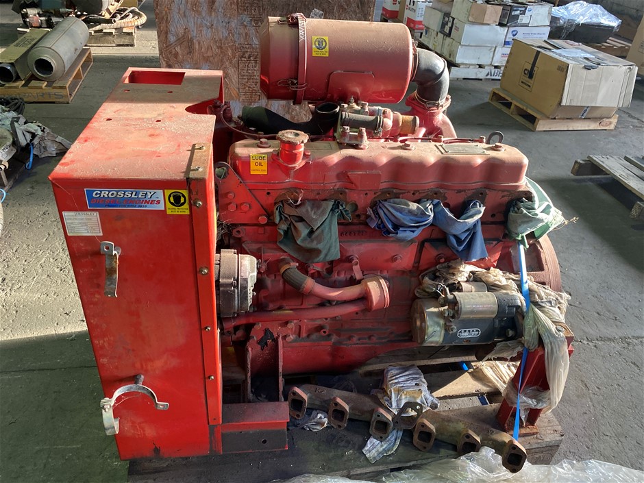 Crossley Fire Pump Engine Auction (0019-8018320) | Grays Australia
