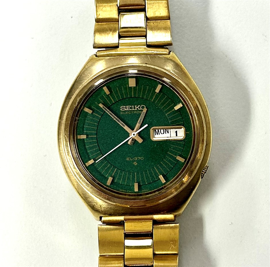 Seiko Electron Vintage Men's Watch Auction (0021-2557516) | Grays Australia