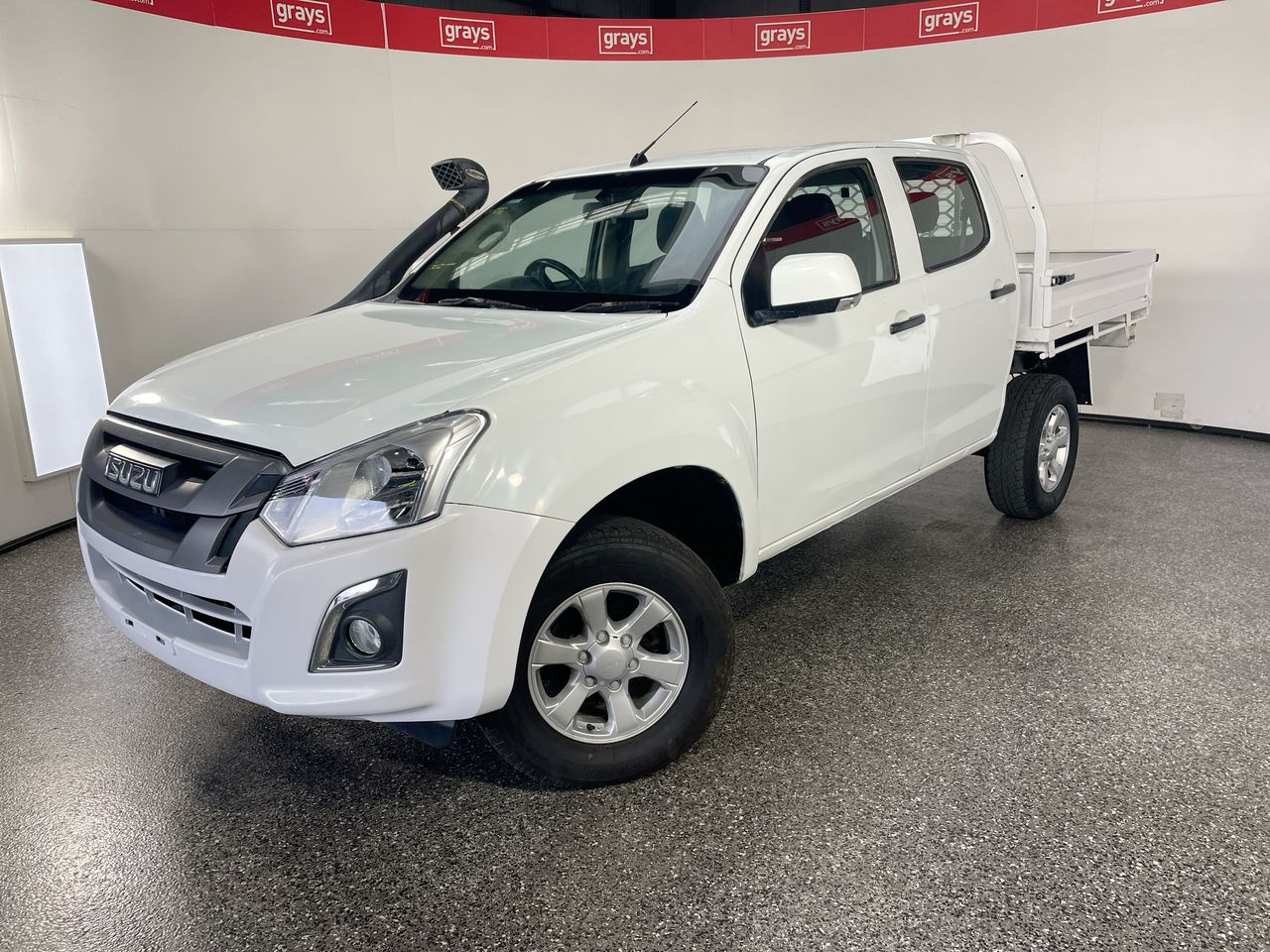 2019 Isuzu D-MAX 4X4 SX Turbo Diesel Automatic Crew Cab Chassis Auction ...