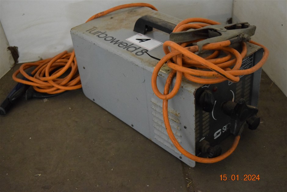 Turbo Weld 8 Single Phase 15 AMP Stick Welder Auction (0004-9047763 ...