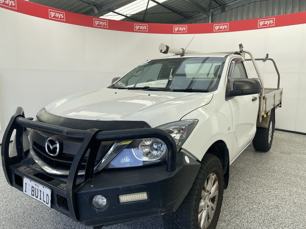 2017 Mazda BT-50 4X4 XT Turbo Diesel Automatic Cab Chassis Auction ...