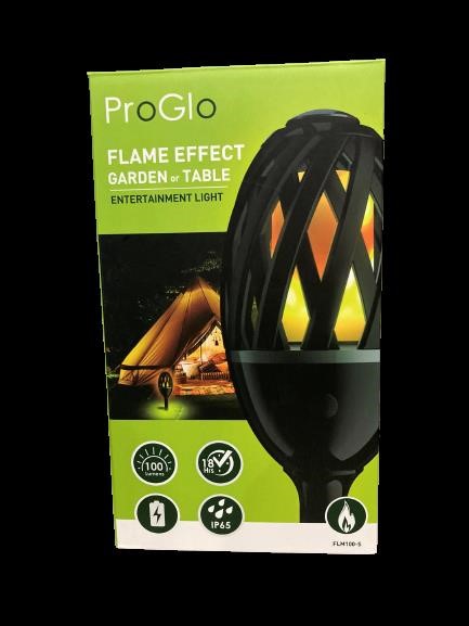 PROGLO Flame Effect Entertainment Light. NB: Has not been tested ...
