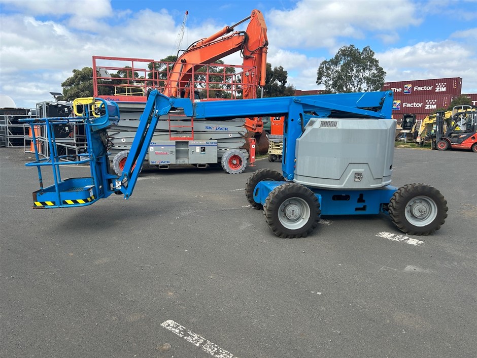 Genie Z34 Boom Lift, Genie 2668 Scissor Lift & JLG Man Lift