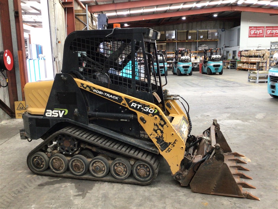 ASV Posi-Track RT-30 Skid Steer Loader (Track) Auction (0017-5055387 ...