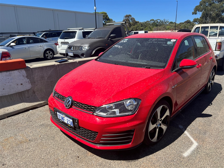 2013 Volkswagen Golf GTI A7 Automatic Hatchback Auction (0001-9048039 ...
