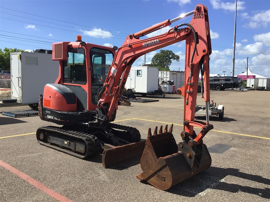 Kubota KX91-3S2 Mini Excavator Auction (0001-7049632) | Grays Australia