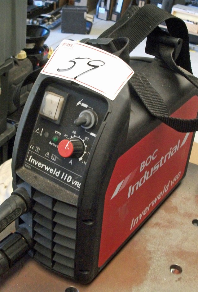 Welder - BOC Inverwell 110 VRD Auction (0059-9048061) | Grays Australia