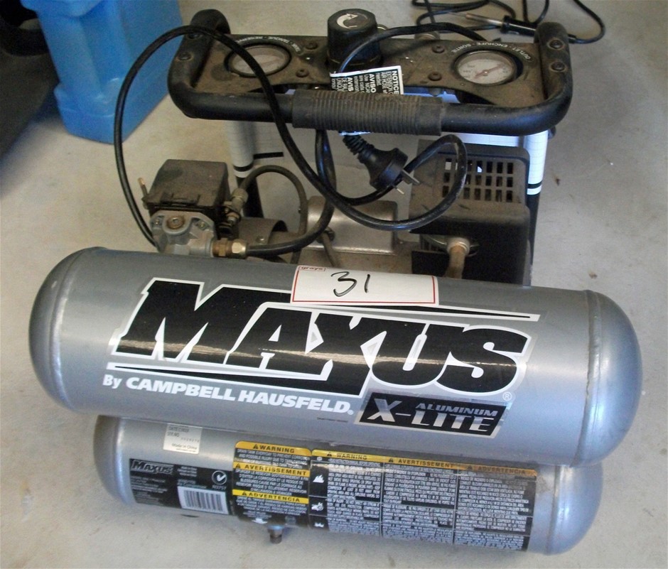 Air Compressor Auction (0031-9048061) | Grays Australia