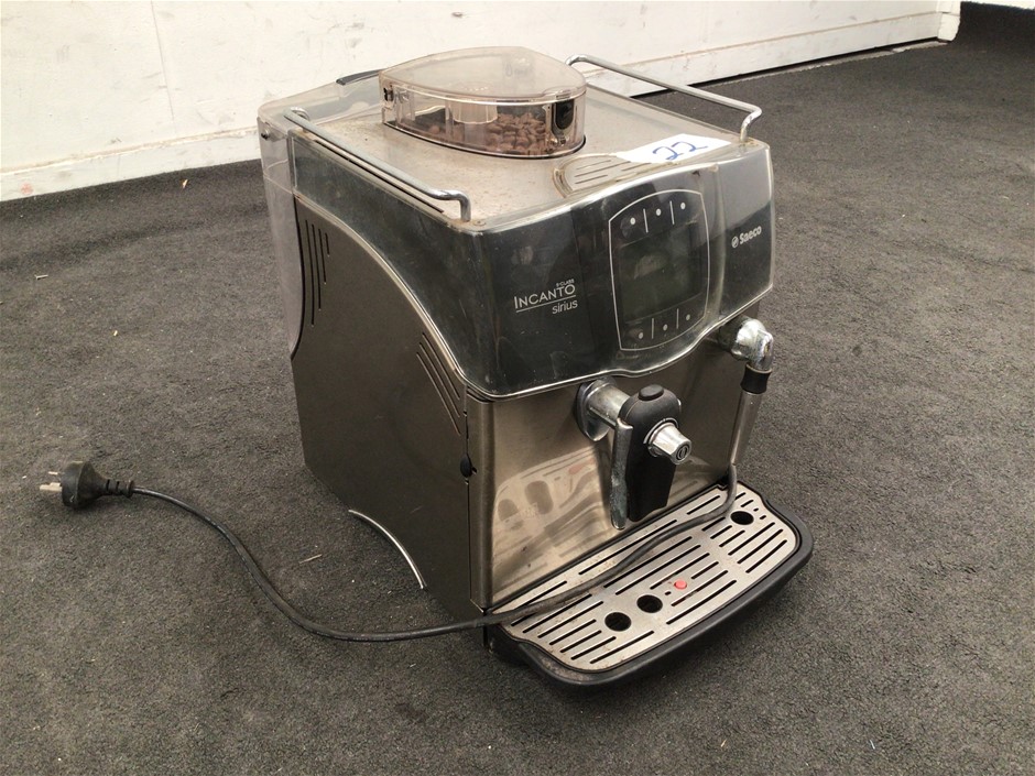 Saeco S-Class Incanto Sirius Coffee Machine Auction (0024-7049397 ...