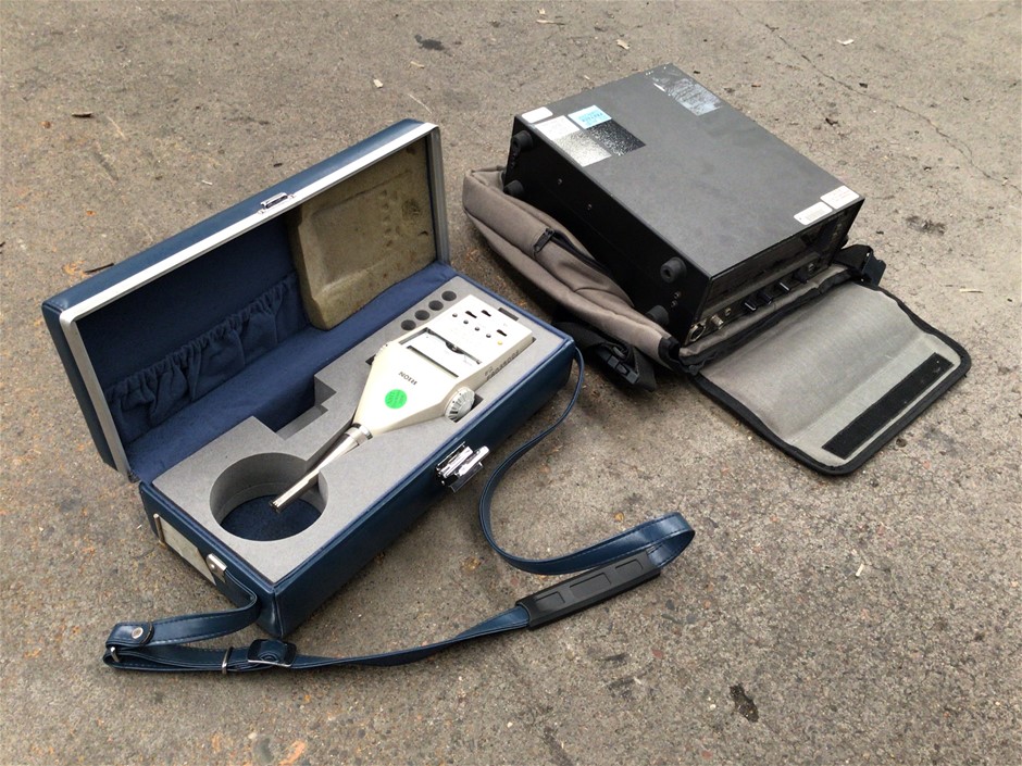 Rion Sound Level Meter and Real Time Spectrum Analyzer Auction (0008 ...