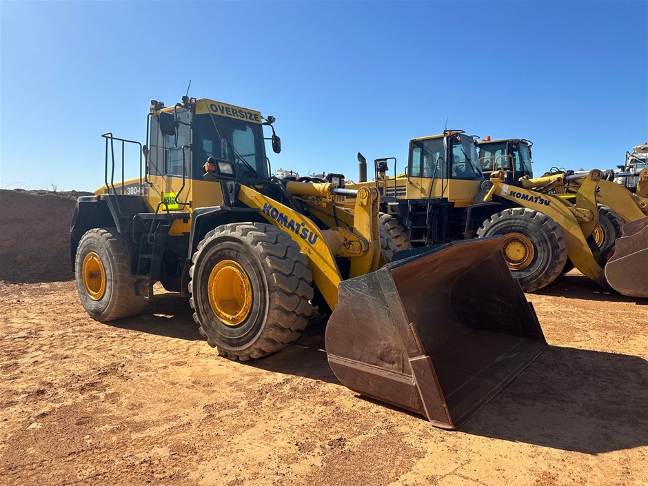 2012 Komatsu WA380-6 Wheeled Loader with Bucket Auction (0012-9051259 ...