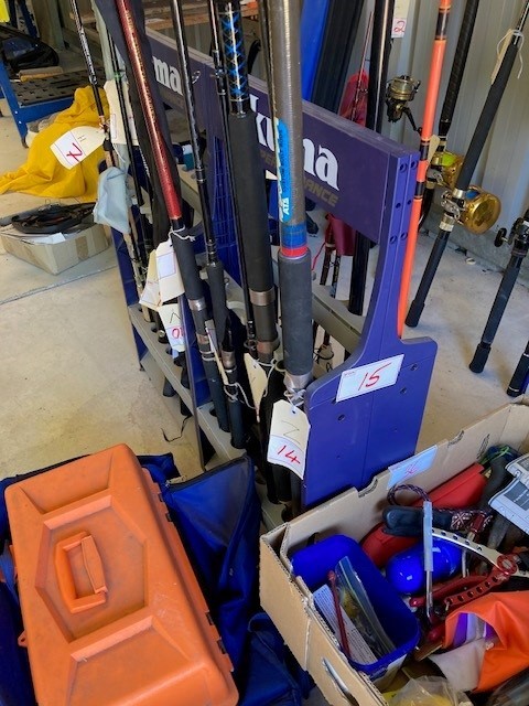 Rods Display Unit Auction (0015-9048059) | Grays Australia