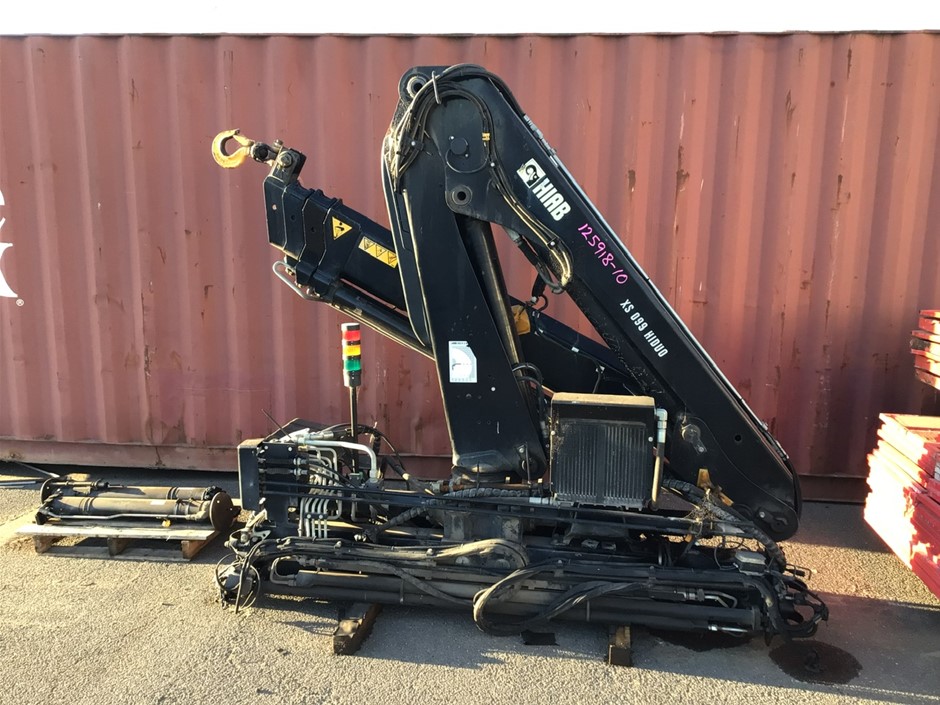 2012 Hiab Boom Crane Auction (0009-3028032) | Grays Australia