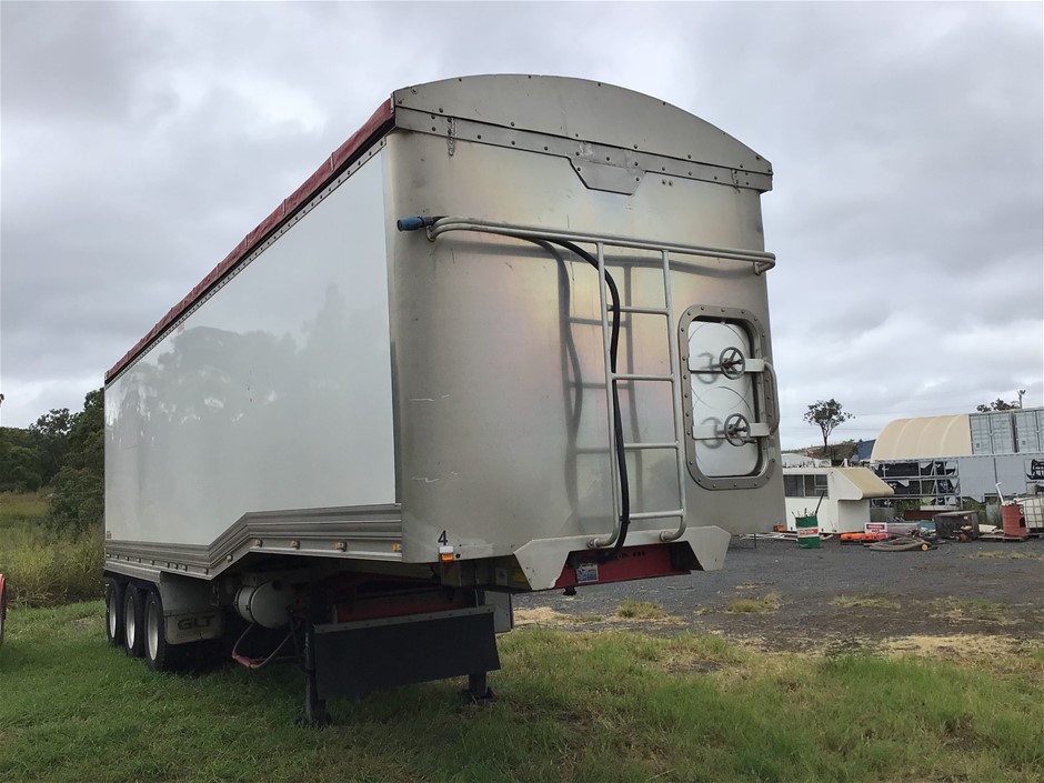 2014 Graham Lusty Trailers GLT Triaxle Grain Tipper Trailer Auction ...