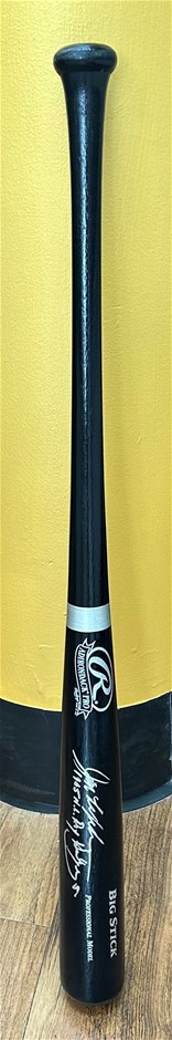 Rawlings Big Baseball Bat Signed By "Jim Lefebvre" Inscription 1965 NL ...