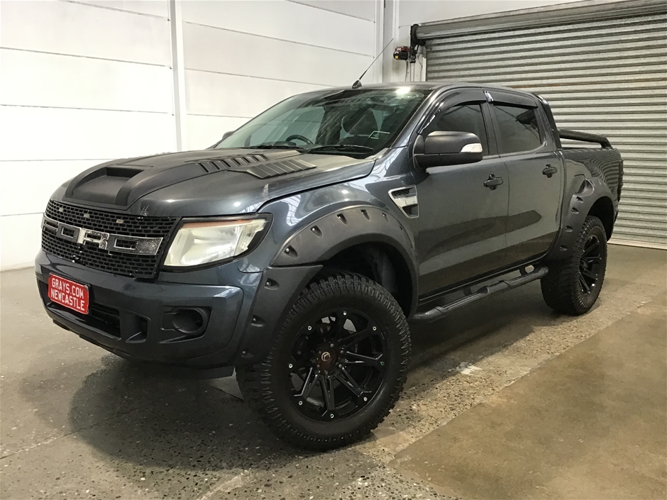 2013 Ford Ranger XLT 4X4 PX Turbo Diesel Automatic Dual Cab Auction ...