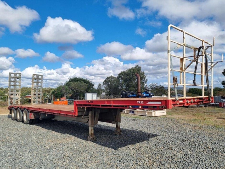 2013 Maxitrans Freighter ST3-NSTCH Drop Deck Trailer Auction (0001 ...