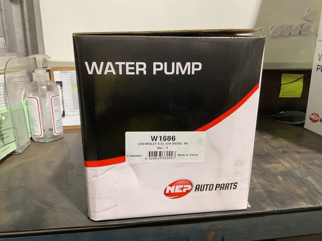 NEP W1686 Water Pump In Box Auction (0079-9048438) | Grays Australia