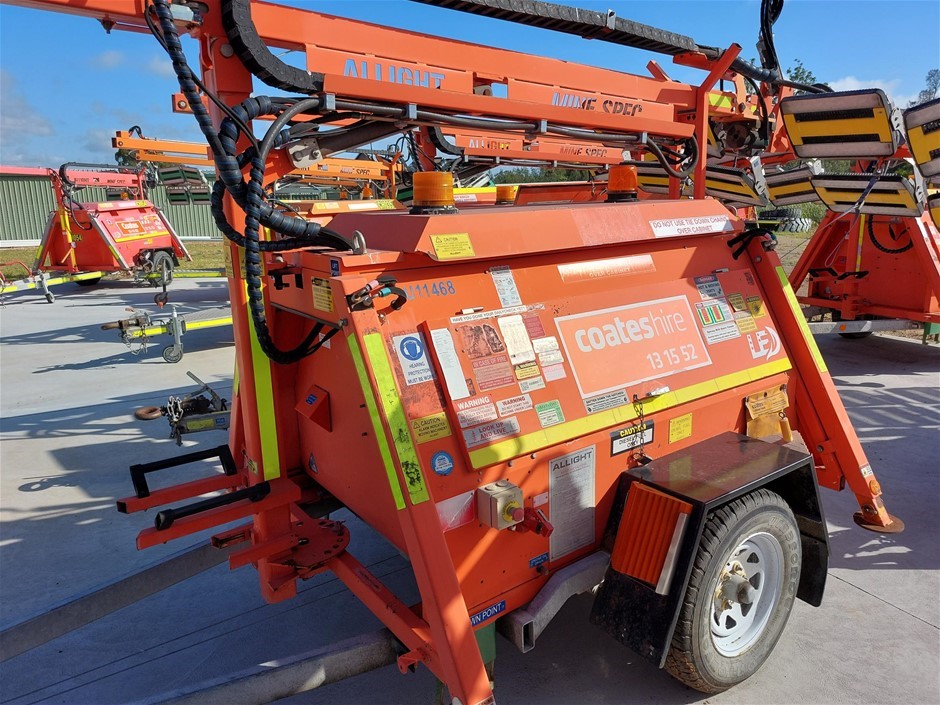 2015 ALLIGHT MS-DC-LED Lighting Tower LED 170-240k Lumens MS Hyd Out ...