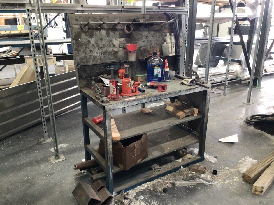 Workbench / Racks Auction (0089-7049677) | Grays Australia