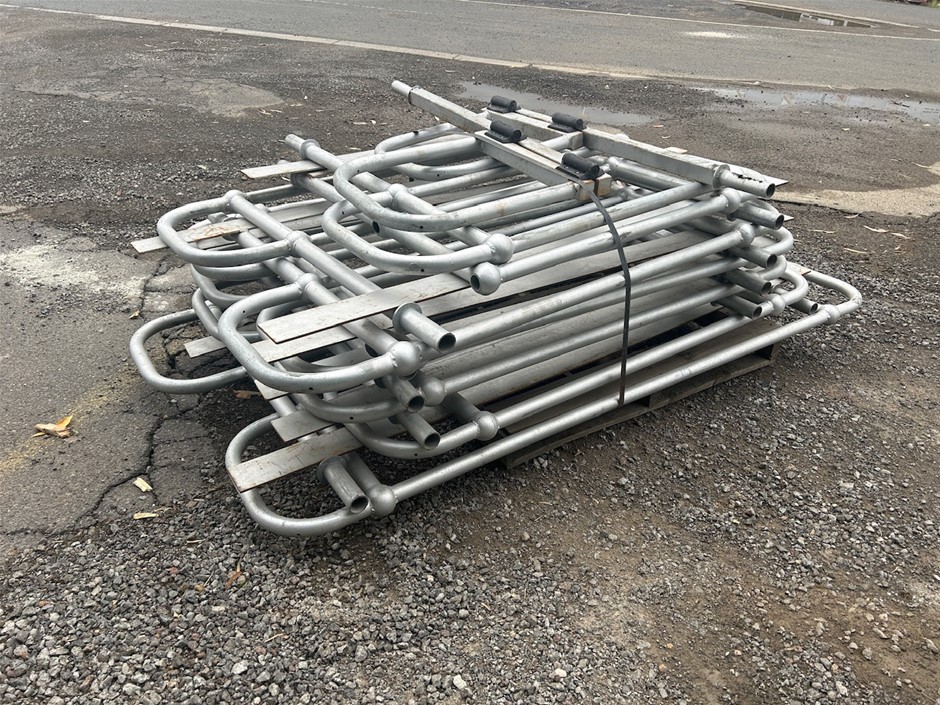 Qty of Assorted Steel Fabricated Safety Gates Auction (0371-3028211 ...