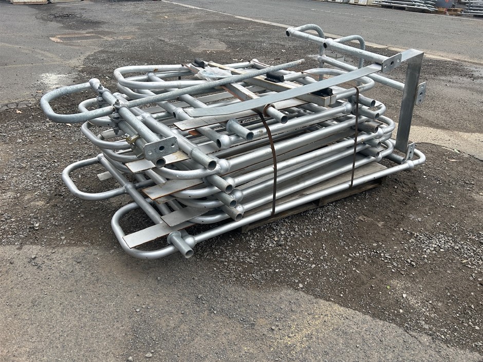 Qty of Assorted Steel Fabricated Safety Gates Auction (0373-3028211 ...