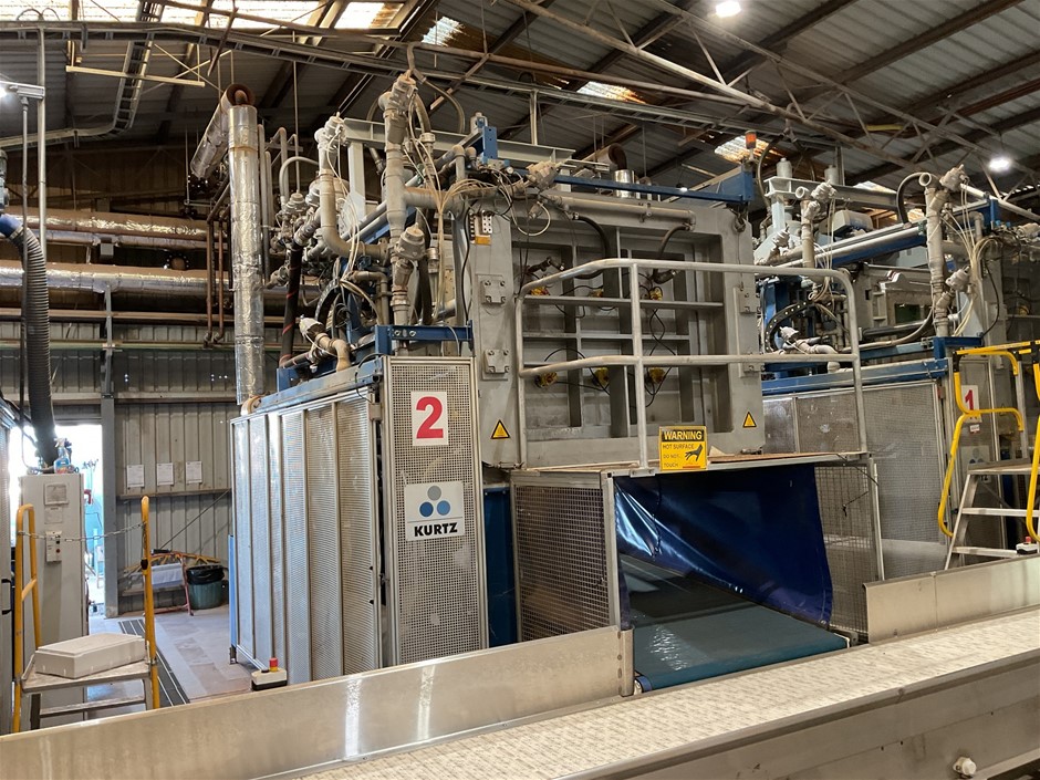 2011 Kurtz A-Line M Automatic EPS Shape Moulding Machine (No Moulds ...