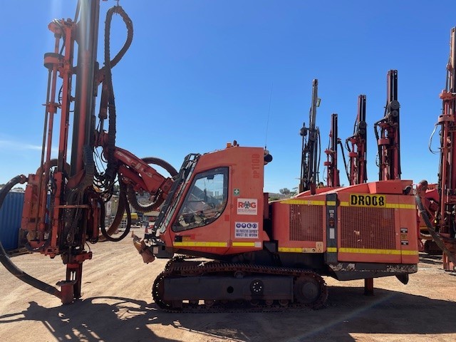 2008 Sandvik DP1100 Surface Top Hammer Drill Rig Auction (0007-9048600 ...