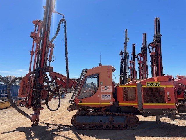 2009 Sandvik DP1100 Surface Top Hammer Drill Rig Auction (0002-9055218 ...