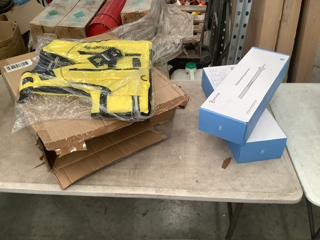 2x Nav Beacons and Box of 3x Life Jackets Auction (0038-9048598 ...