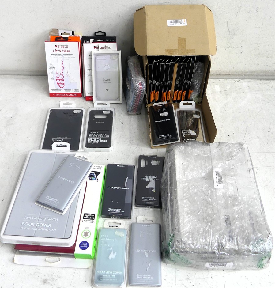 Bundle of Assorted Panzer Glass, screen protector and case Auction ...