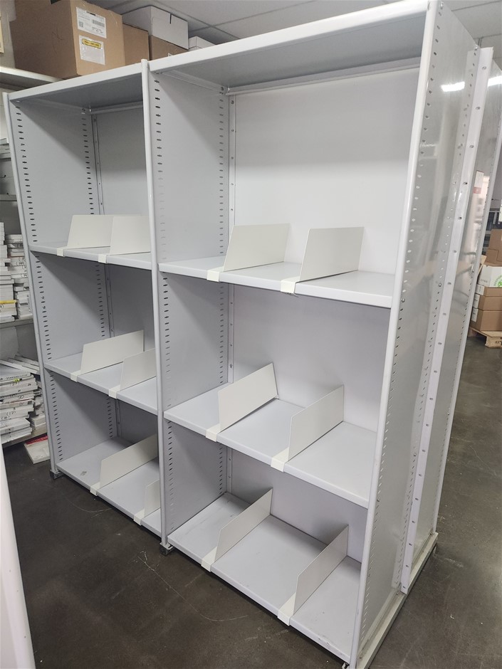 2 x Double Sided Filing Racks Auction (0016-3028273) | Grays Australia