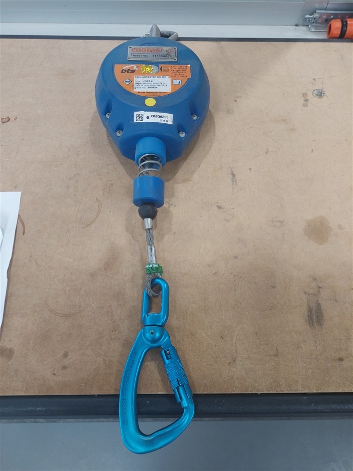 BTS HWPS-9-C Inertia Reel - Fall Arrestor - 9M Auction (0025-5055601 ...