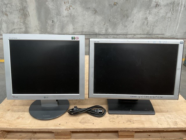 Two LCD Monitors Auction (0083-9048598) | Grays Australia