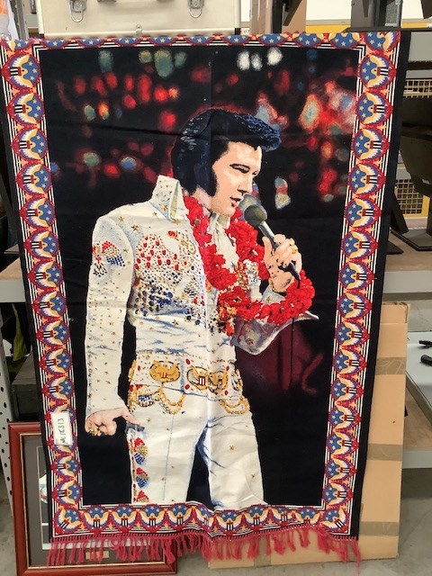 Material Print Of Elvis Auction (0004-9048955) | Grays Australia