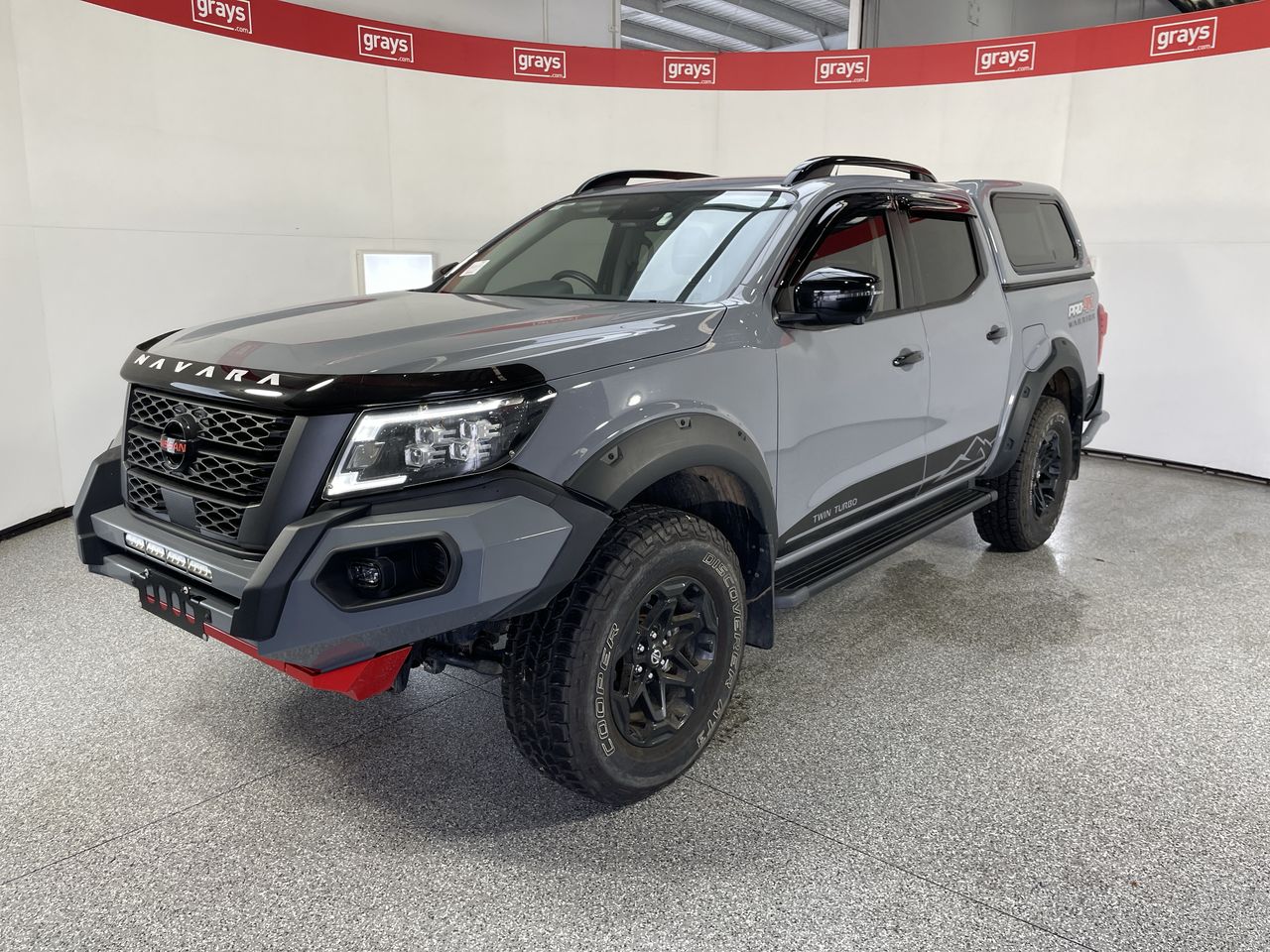 Nissan Navara 4X4 P4X Series 4 Turbo Diesel Automatic Dual Cab Auction ...