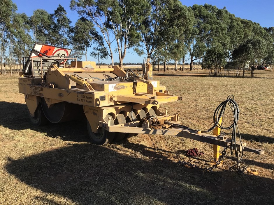 GMD Engineering BR11 Multi Wheel Roller Towable Auction (0002-3028409 ...