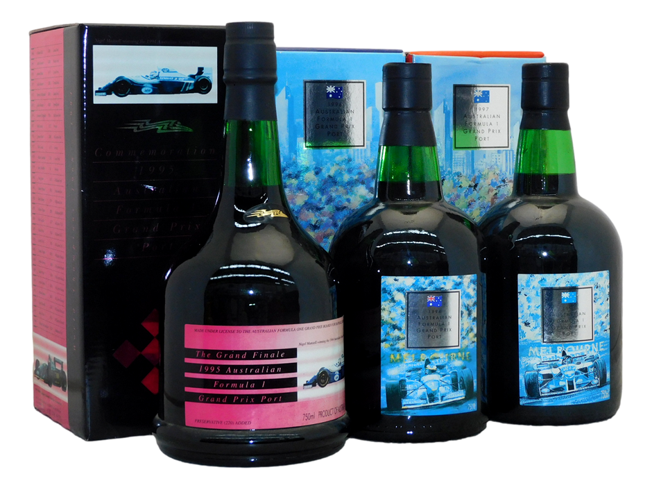 Assorted Australian Formula 1 Grand Prix Port Pack (3x 750mL) SA ...