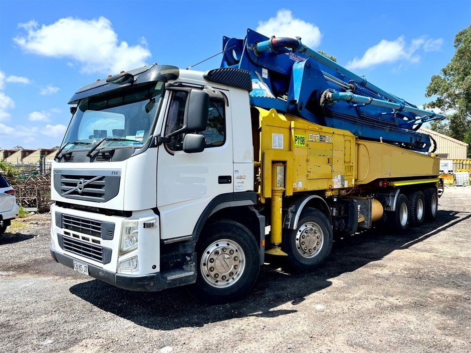 Massive Concrete Boom and Line Pump Trucks Sale