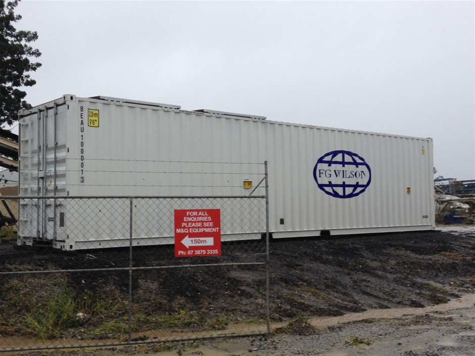 1,700kVA FG Wilson PL1700 40’ Generator (Located: Brisbane, QLD ...