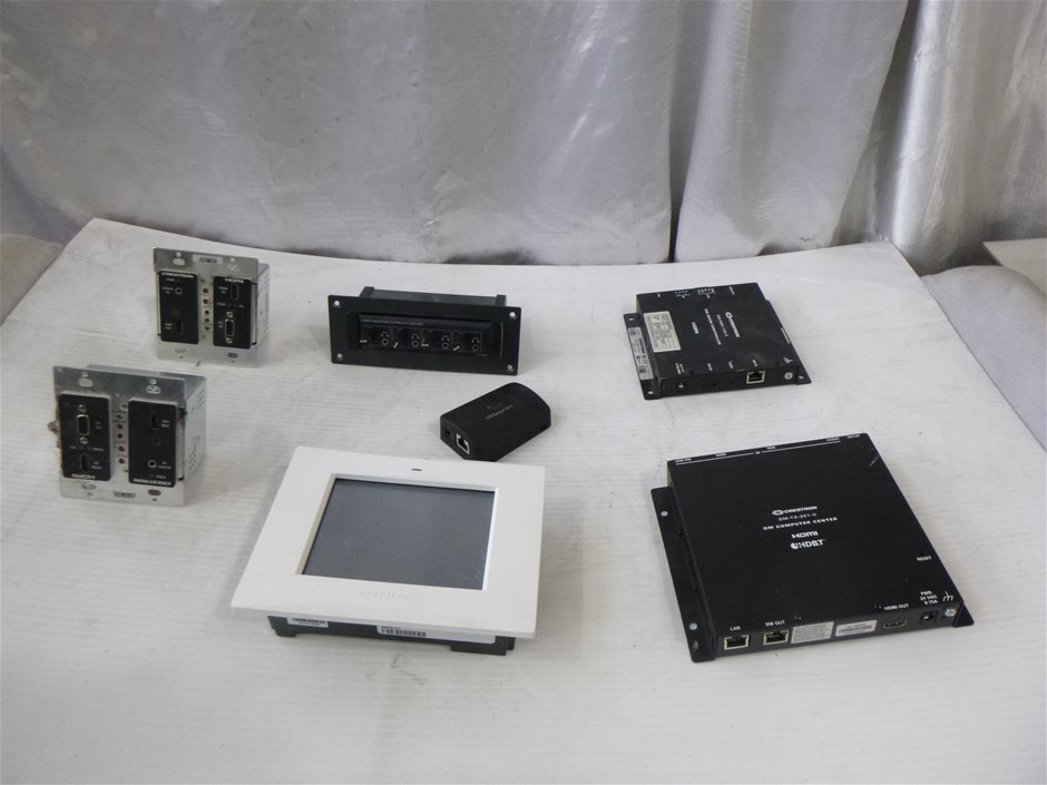 Box Lot Of Assorted Audio Visual Equipment Auction (0028-5056350 ...