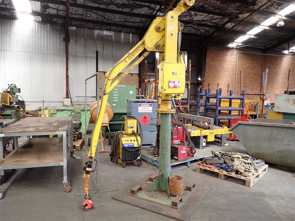 Dalmec Pneumatic Manipulator Arm Lift Jib System Auction (0007-5055707 ...