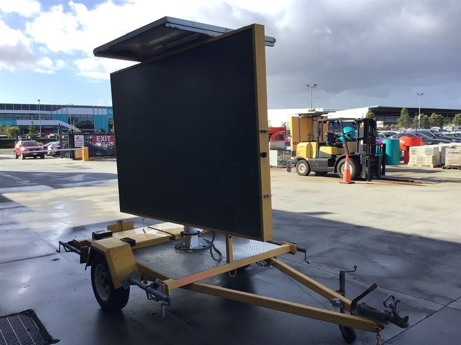 Bartco Towable LED Message Board Auction (0002-3028506) | Grays Australia