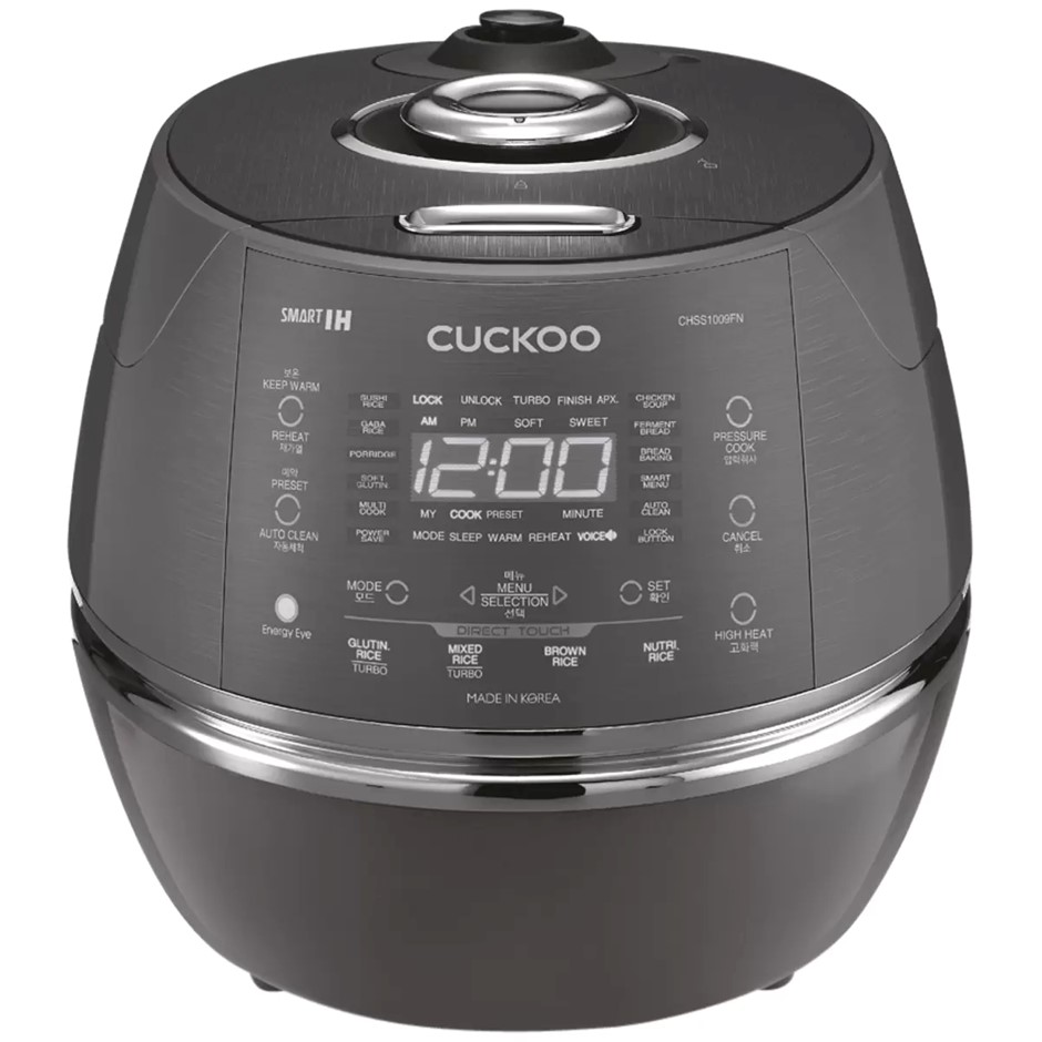 CUCKOO IH Electric Pressure Rice Cooker 10 Cups, Made In Korea, Model ...