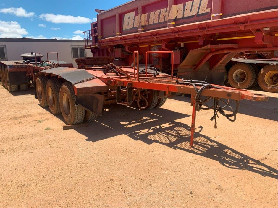 2006 POWERTRANS Triaxle Dolly Trailer Auction (0024-9049381) | Grays ...