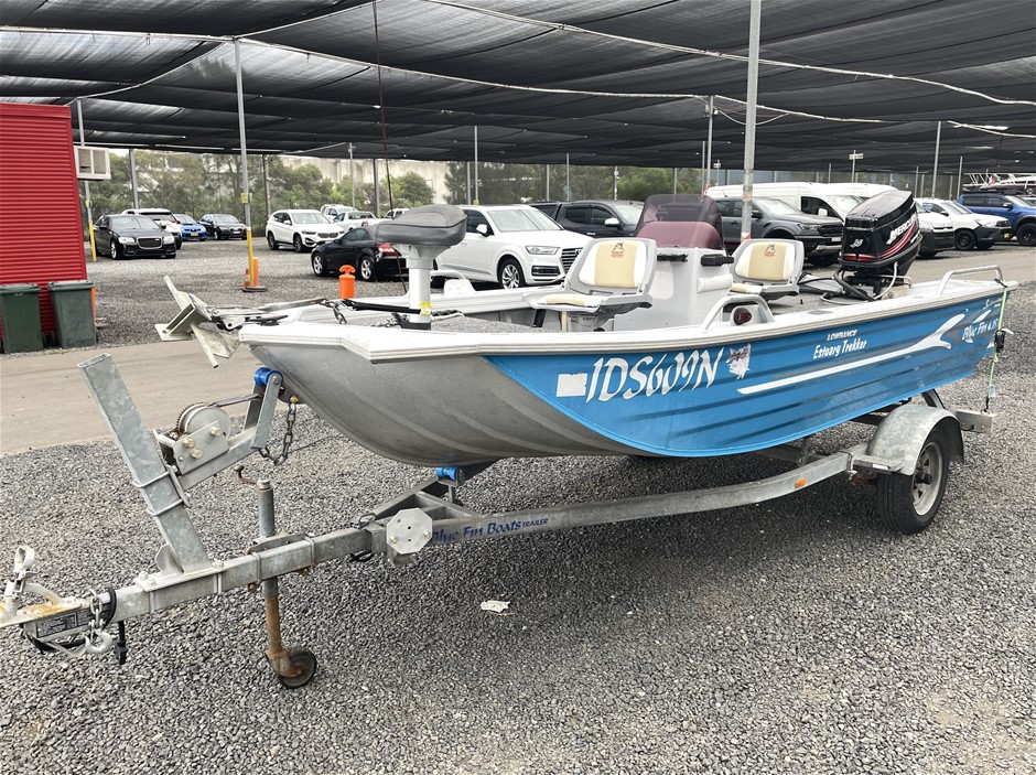 BLUE FIN BOATS 415 ESTUARY TREKKER SIDEWINDER SERIES- NO RESERVE ...