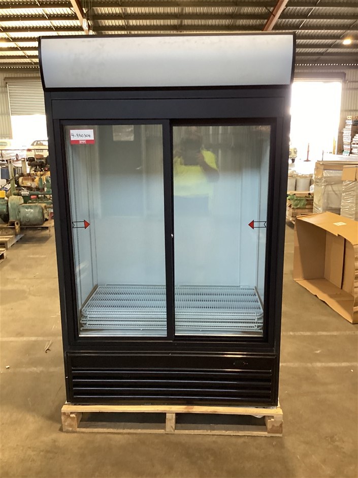 Bromic CM0980LS Upright 2 Door Display Fridge Auction (0013-8018505 ...
