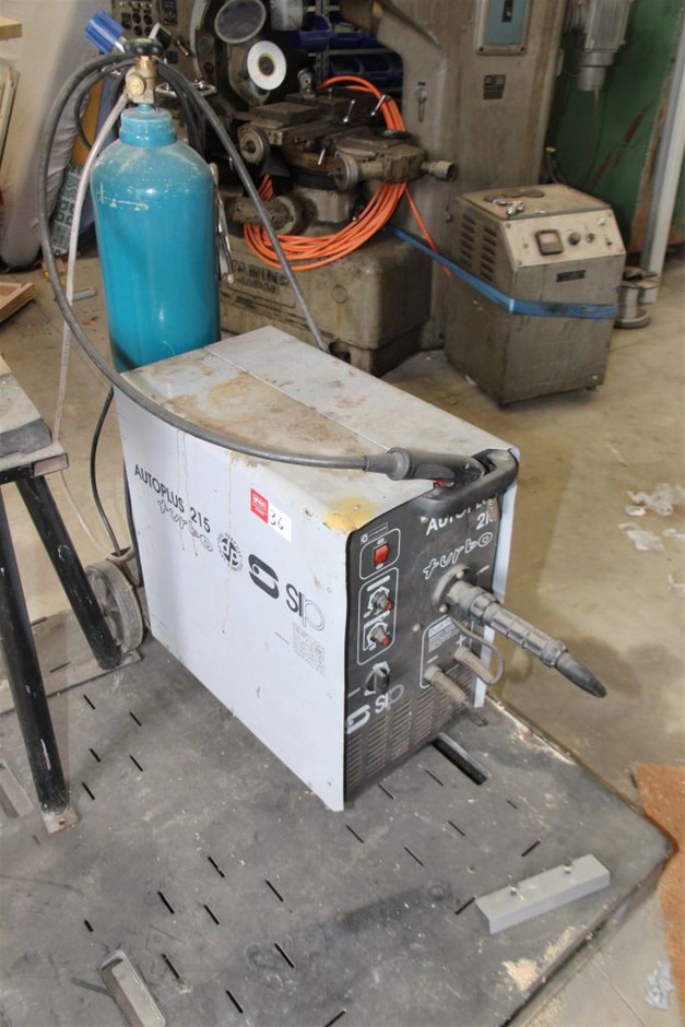 Sip Autoplus 215 Turbo Mig Welder Auction (0036-5055914) | Grays Australia