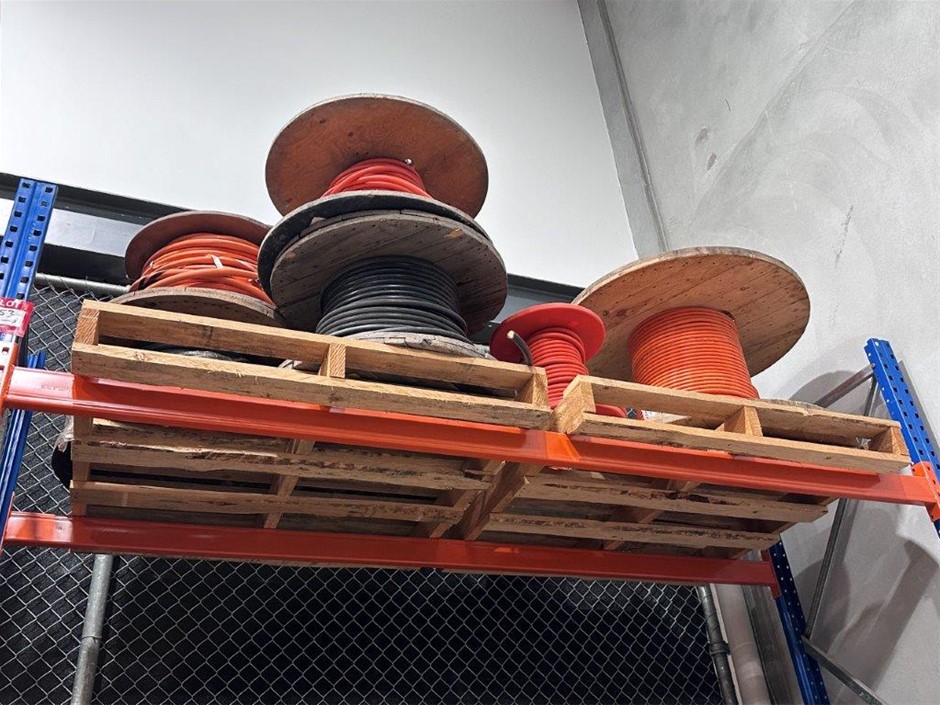Quantity of Large Electrical Wire Spools Auction (0053-3028749) | Grays ...